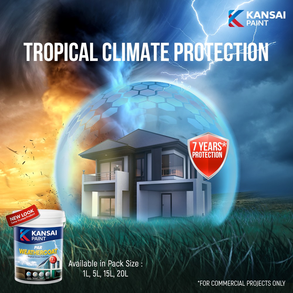 Kansai Paint WeatherCoat | Buildex.my