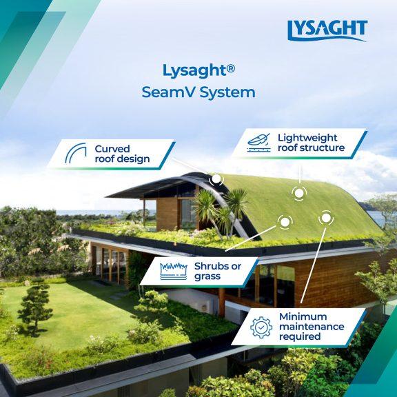Lysaght Green Roof Solutions Are Designed To Suit Any Building Design ...