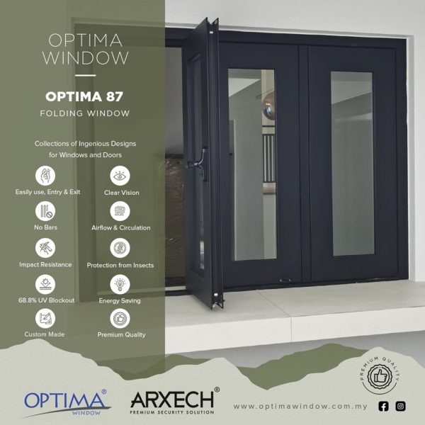 Optima Sliding Door | Buildex.my