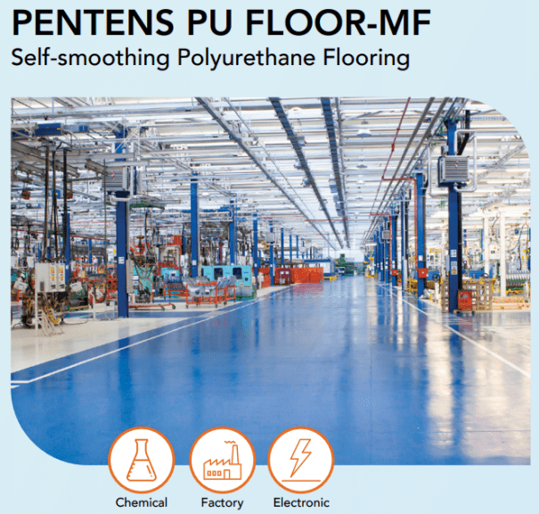 Industrial Flooring Solution Pentens Is Specially Made For Industrial ...