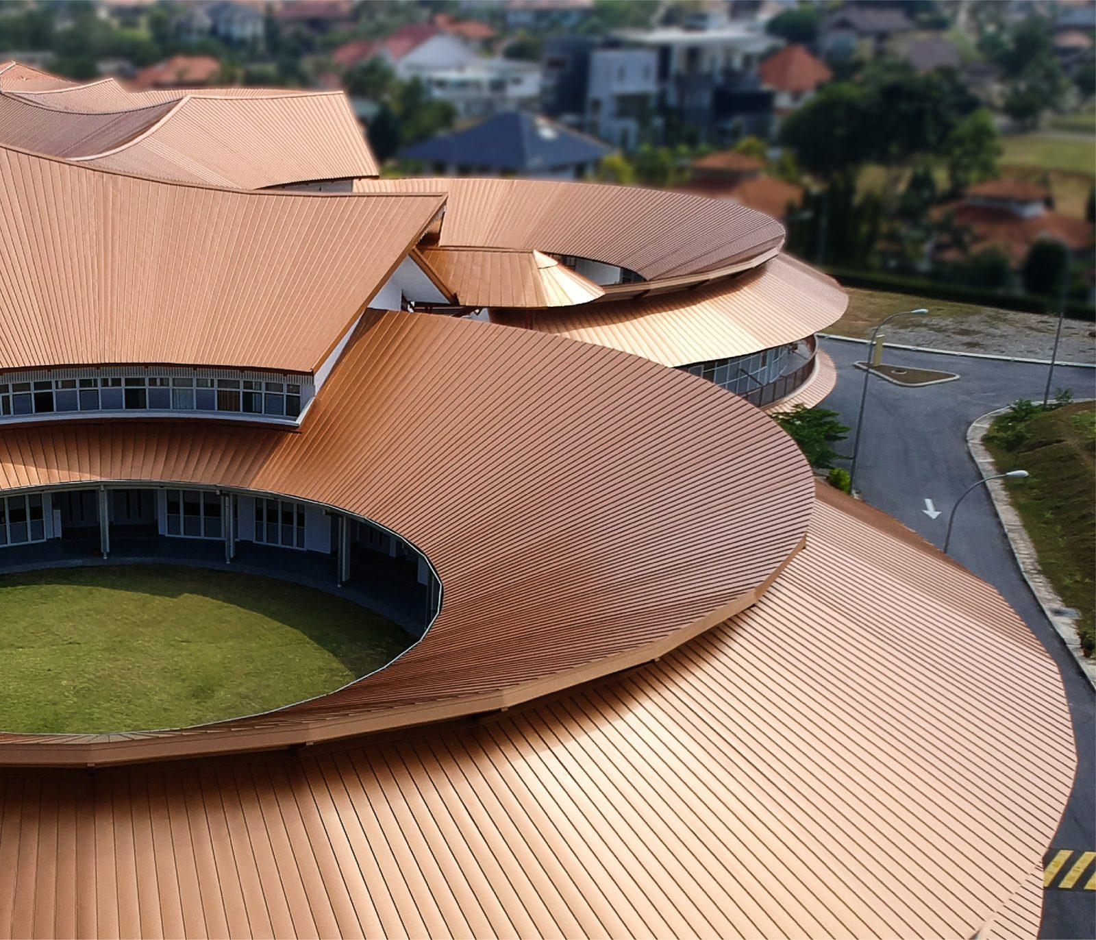 Lysaght's 360 Standing Seam Profile Is Chosen To Express The Beauty And ...