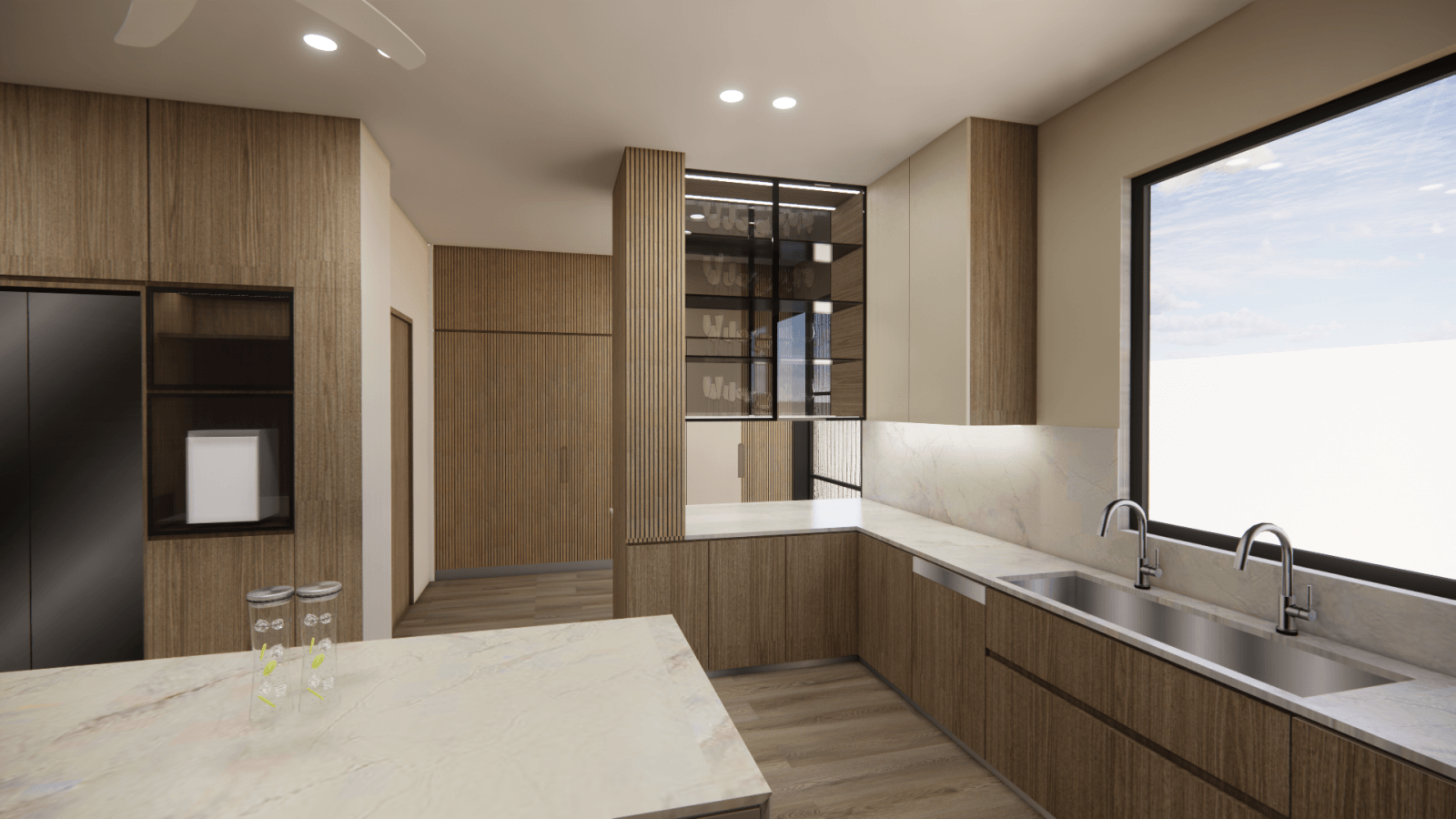 Refurbishment Of Setia Alam Villa Kitchen | Buildex.my