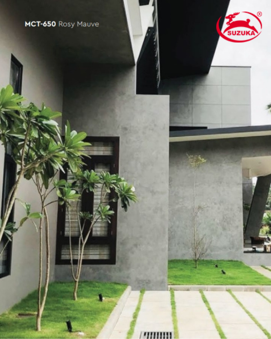 Suzuka Monokrete: Exterior & Interior Cement Textured Paints | Buildex.my